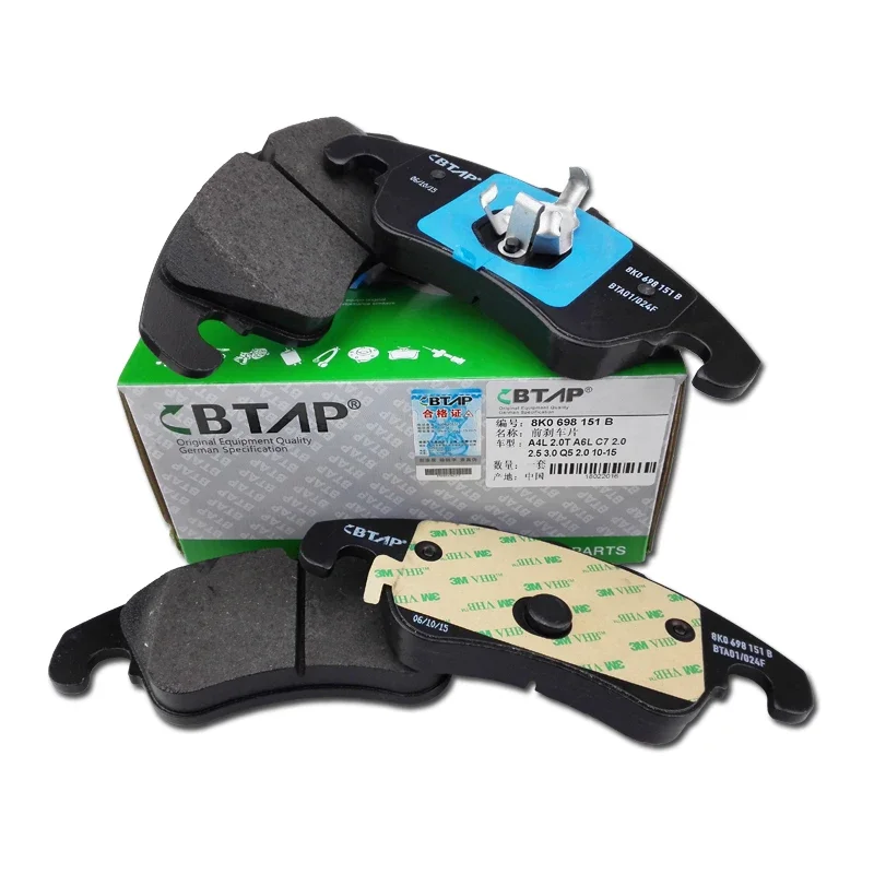 BTAP-New-4-PCS-Brake-Pads-Set-For-Audi-A4-A5-A6-A7-Q5-8K0698151 ...