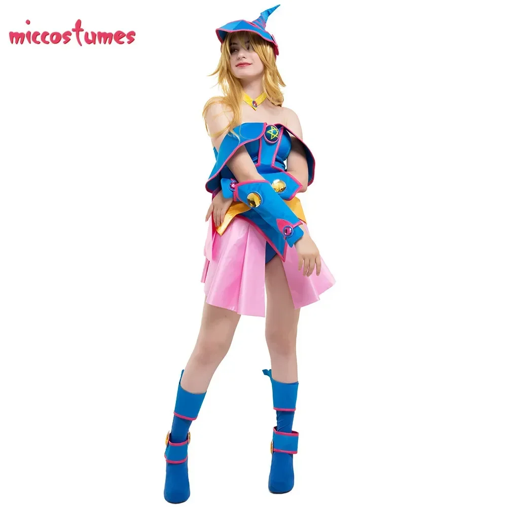 Disfraz de mago oscuro para mujer de Miccostumes con sombrero para ...