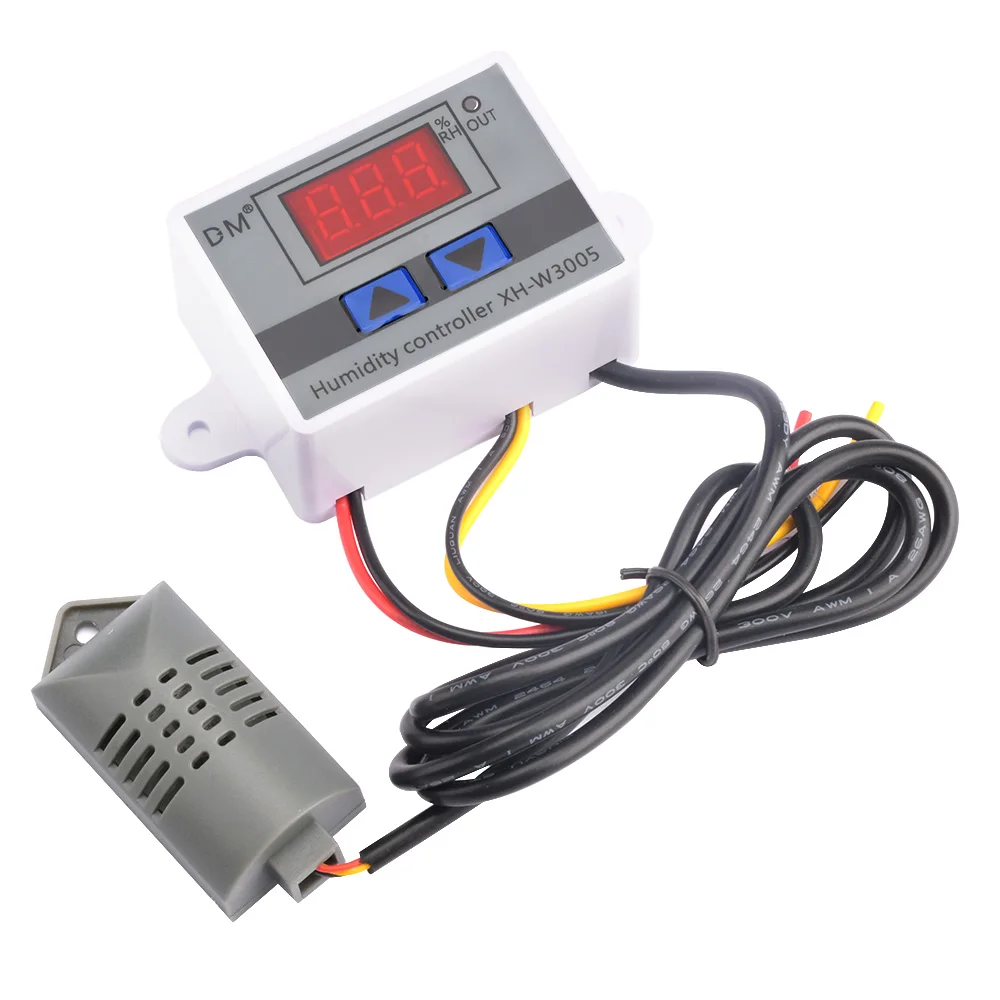 XH-W3005 W3005 DC 12V 24V 220V 10A Digital Humidity Controller ...