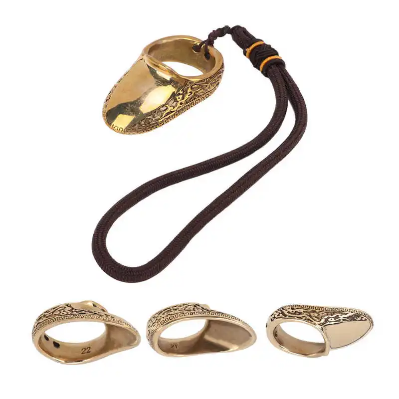 Thumb Protector Rings Archery Thumb Rings Engraving Pattern For Outdoor ...