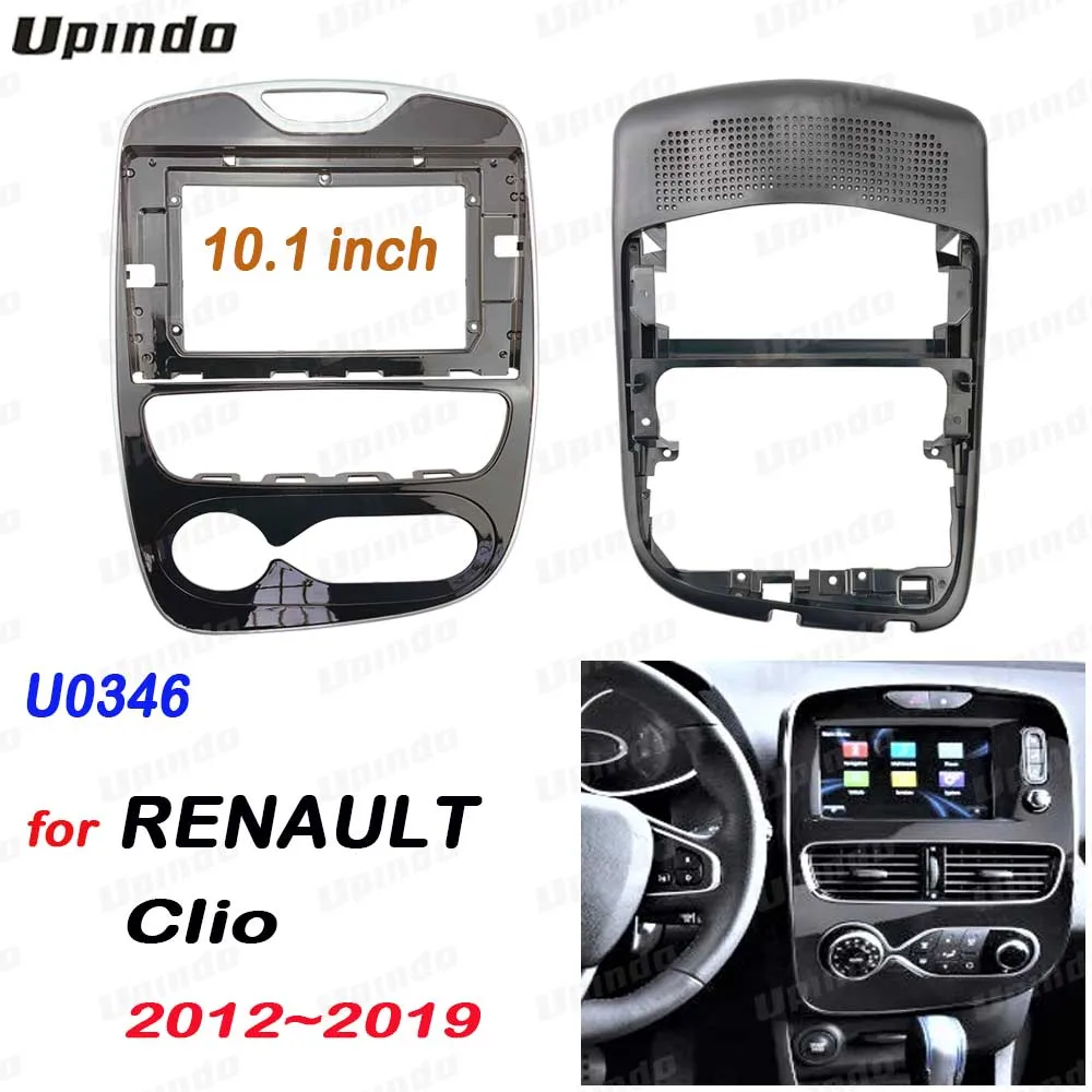 2-Din-10-1-Inch-Car-Radio-Fascia-Panel-Frame-for-Renault-Clio-2012-2019 ...