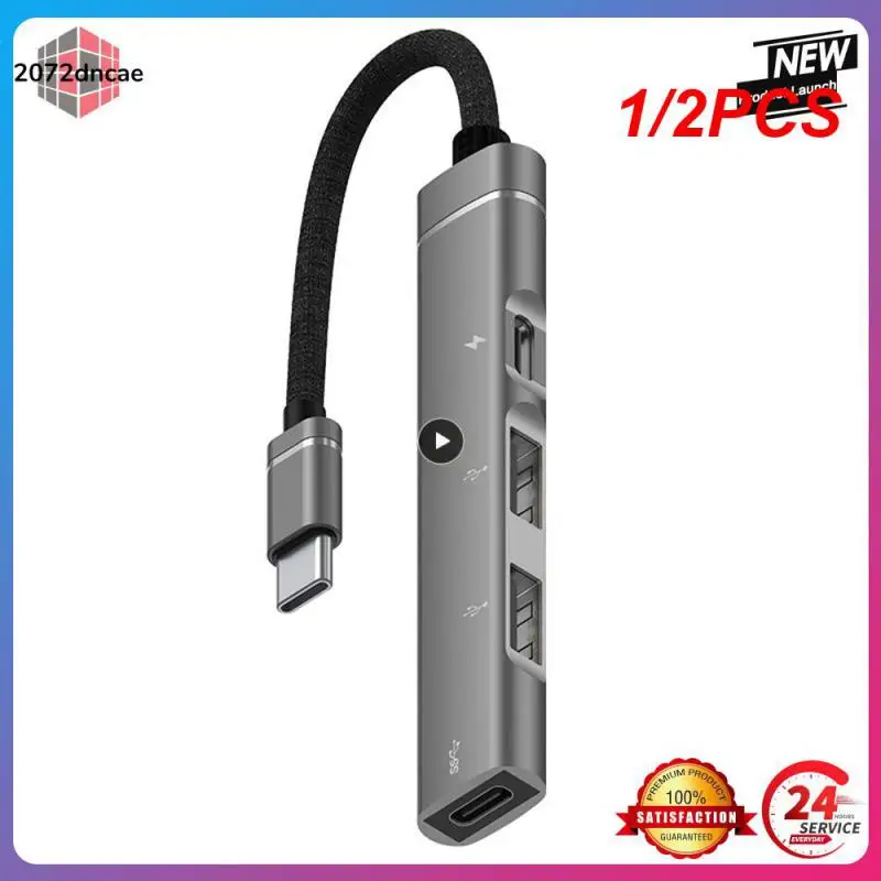 1-2PCS-Computer-Hub-5v-3a-4-in-1-Laptop-Extender-Laptop-Converter ...