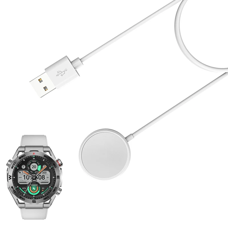 Wireless Dock Charger Adapter Smartwatch USB Charging Cable Power ...