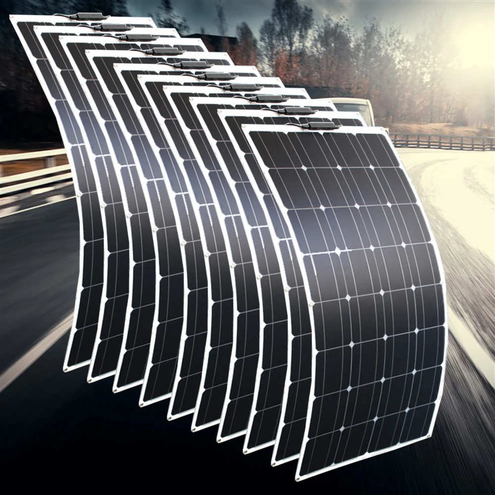 1000w-900w-800w-700w-600w-500w-400w-300w-200w-100w-Painel-solar-placa ...