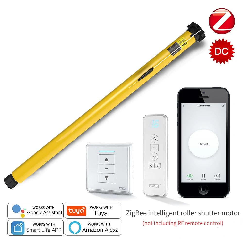 Tuya-Smart-intelligent-roller-shutter-motor-Aoke-25mm-lithium-battery ...