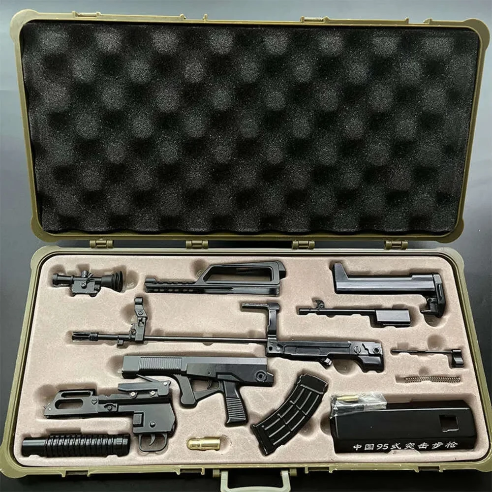 1-3-Alloy-Type-95-Assault-Toy-Gun-Model-Detachable-Veterans-Military ...