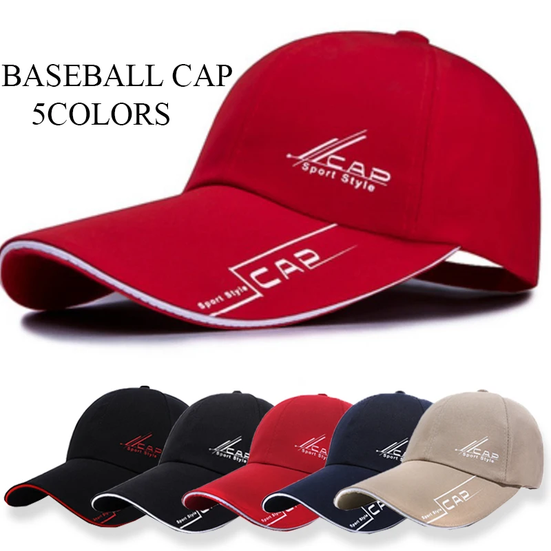 Baseball-Cap-Men-Summer-Visor-Cap-Straight-Visor-Baseball-Cap-For-Men ...
