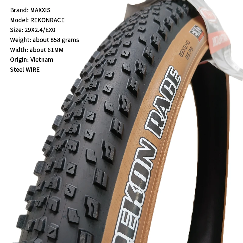 Maxxis Rekon Fio Grânulo Rekon Corrida Pneu De Bicicleta Montanha Mtb 27.5/ 29x2.25 - Pneus De ...