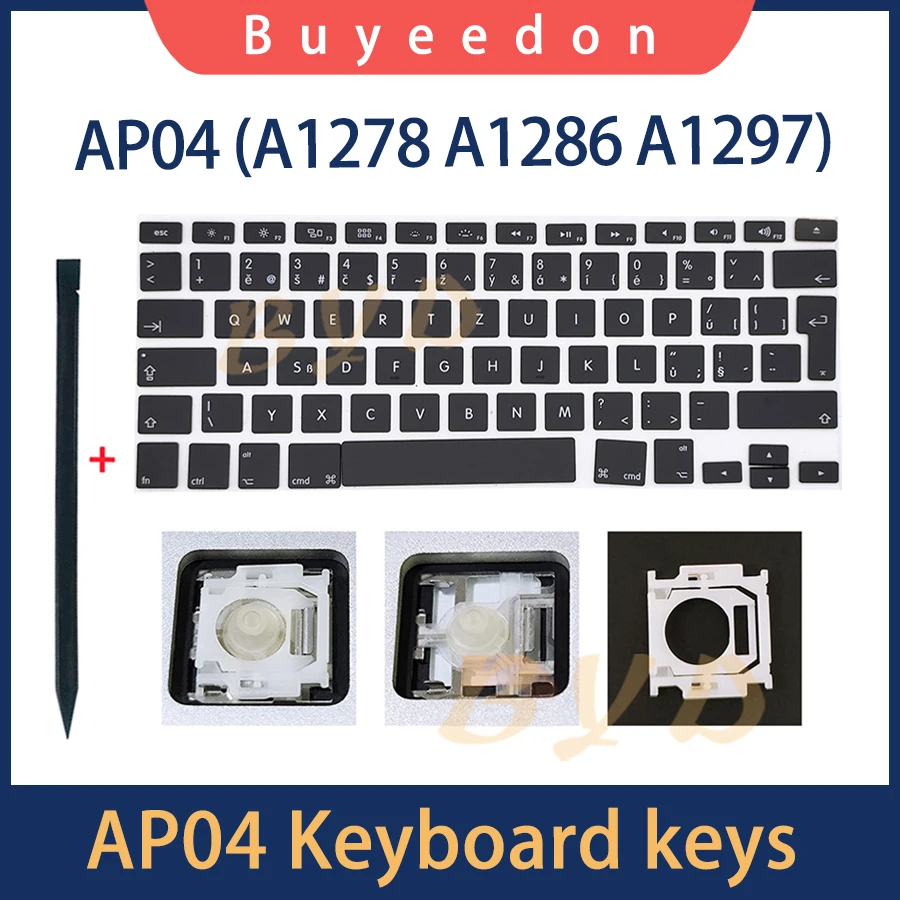 New-Keyboard-Keys-For-Macbook-Pro-13-15-17-A1278-A1286-A1297-Keycap-Key ...