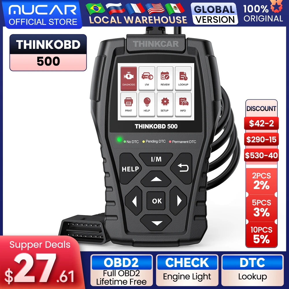THINKCAR-THINKOBD-500-Car-Full-Obd2-Code-Reader-Scanner-Automotive ...