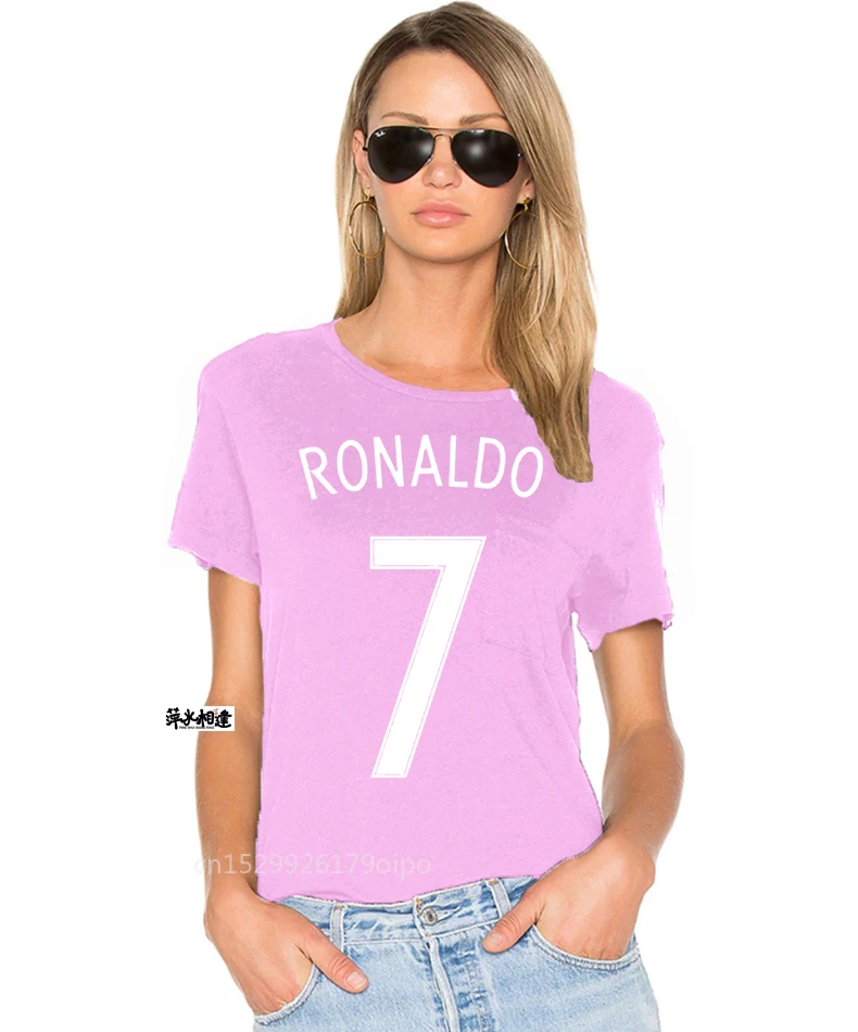 Cristiano Ronaldo Pink Jersey
