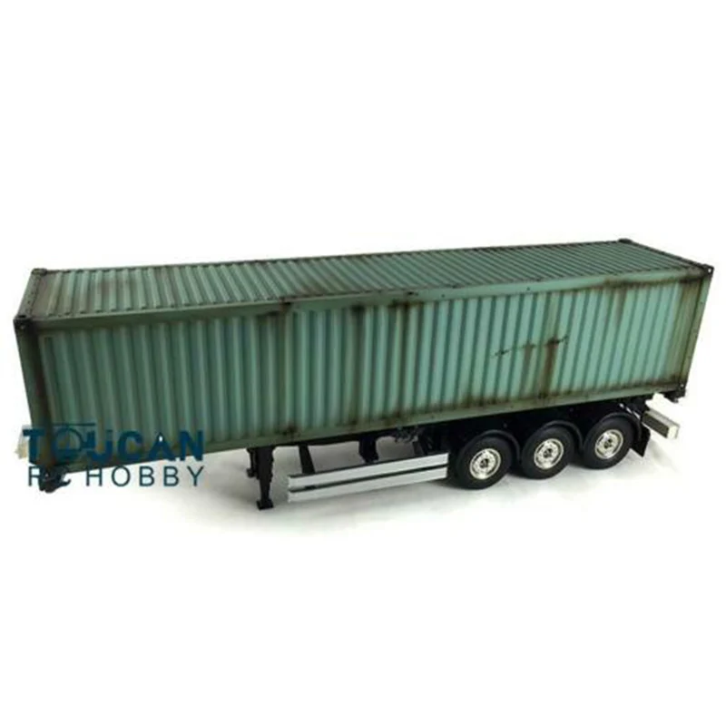 TOUCAN-40Ft-Container-Chassis-Trailer-Painted-For-1-14-RC-Tractor-Truck ...