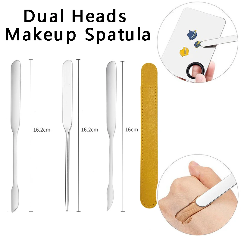1Pc-Stainless-Steel-Dual-Heads-Makeup-Toner-Spatula-Mixing-Stick ...