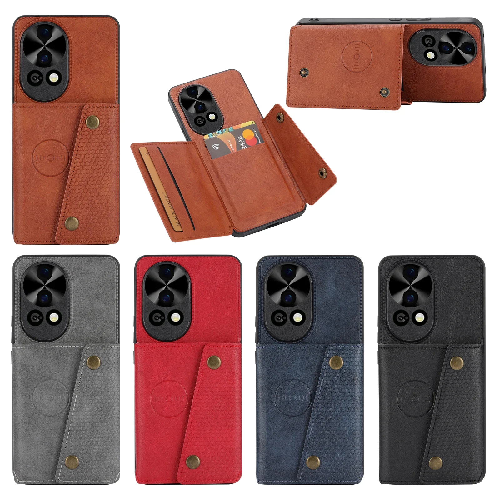 Nova 12 PRO 13 NOVA12 ULTRA 10 9 SE Flip Leather Case Wallet Magnet ...