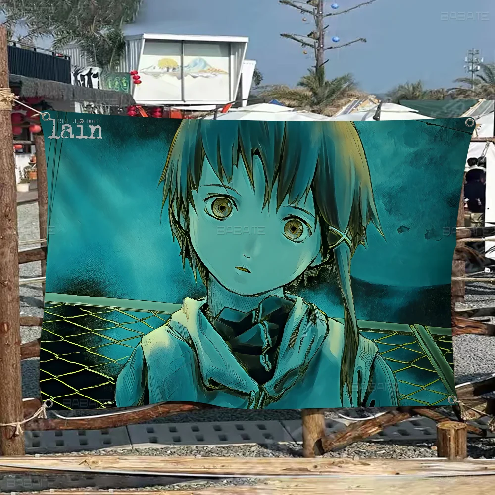 Serial-Experiments-Lain-Anime-Large-Size-Shop-Art-Promotion-Advertising ...