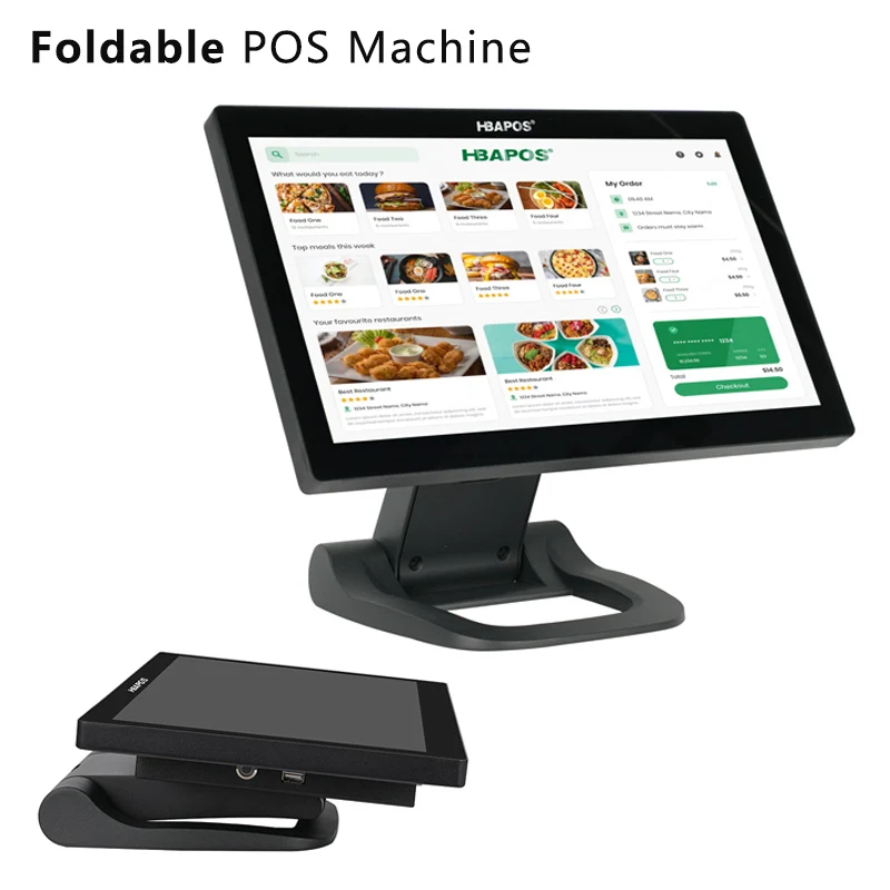 Folding-Metal-Case-Pos-machine-15inch-Capacitive-Touch-Pos-System-for ...