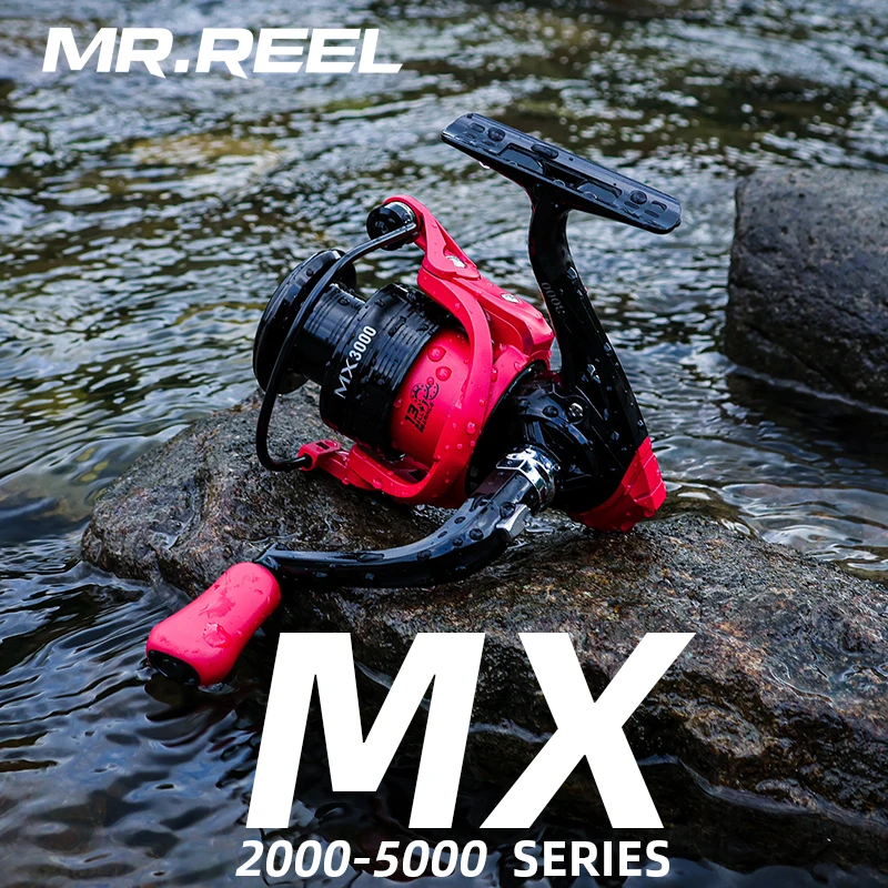 Mr. Reel MX2000-4000 Metai Spool 5.2:1 Gear Ratio Spinning Wheel Fresh ...