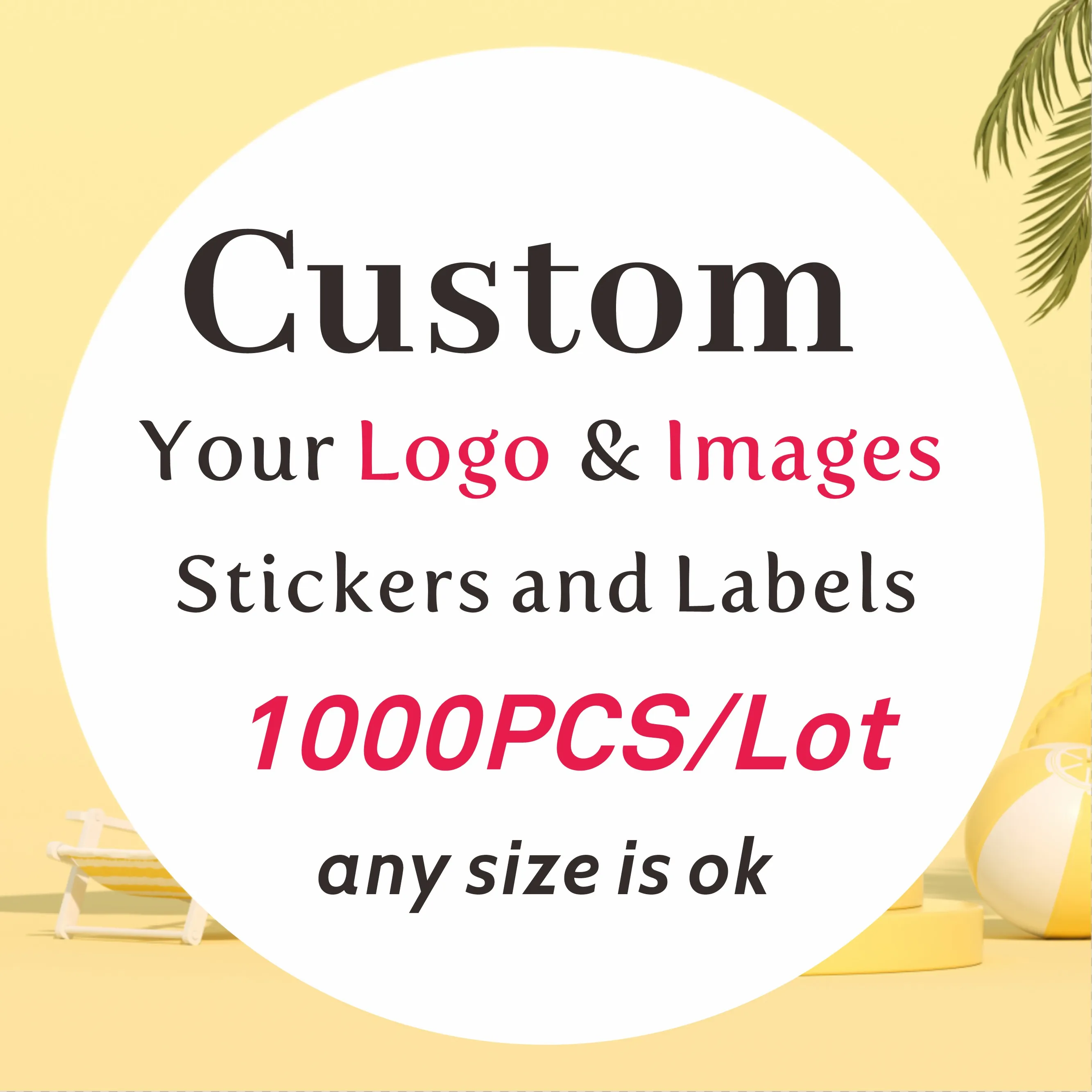 1000PCS-Custom-Stickers-and-Customized-Logo-Personalized-Labels-Wedding ...