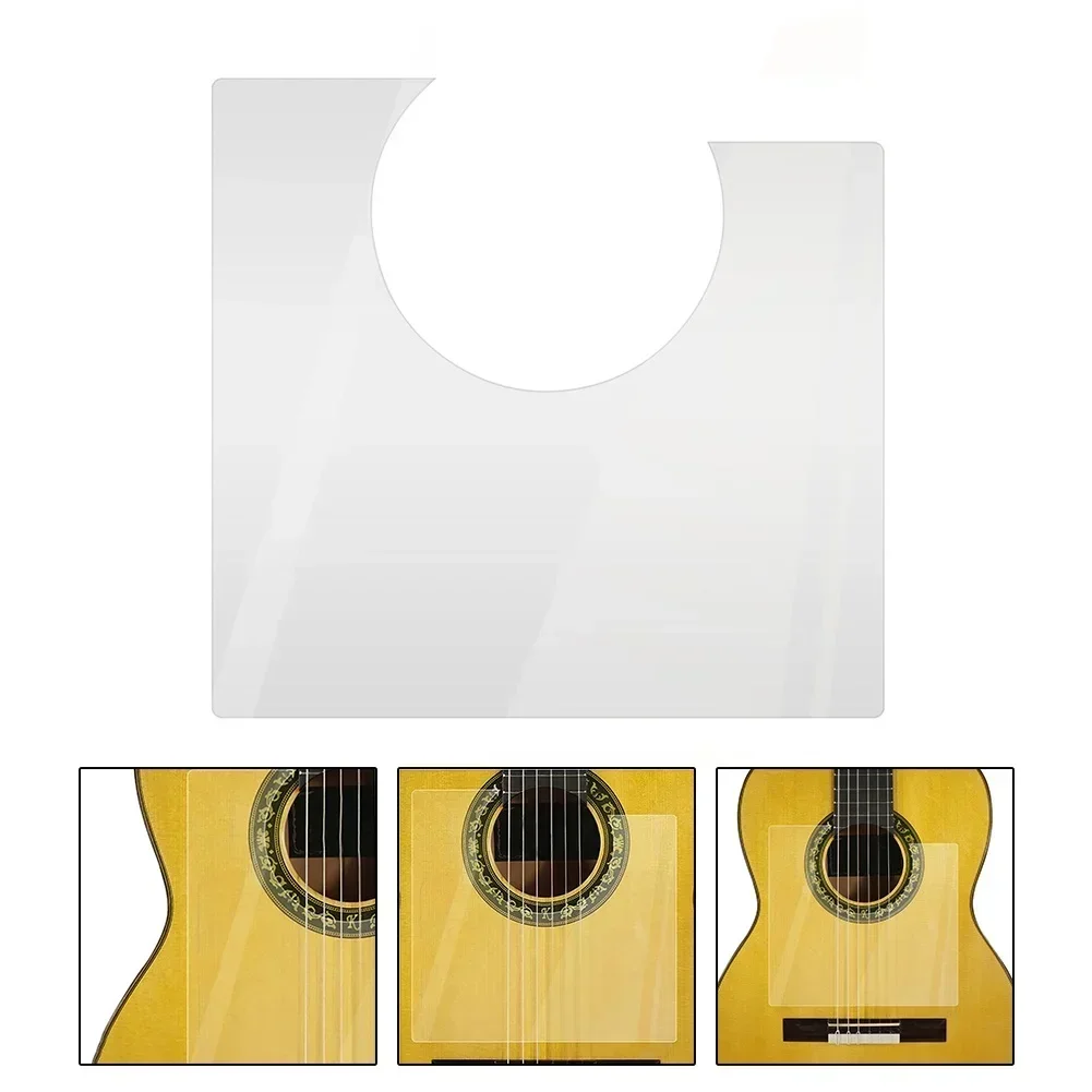 Transparent Folk Acoustic Guitar Pickguard Anti-scratch Classic Guard ...