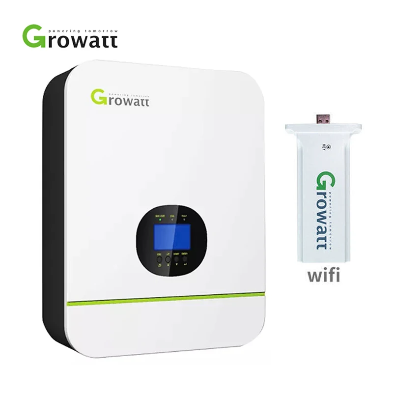 Growatt Inverters 5KW Off Grid Parallel Solar Inverter 48V SPF 5000 TL ...
