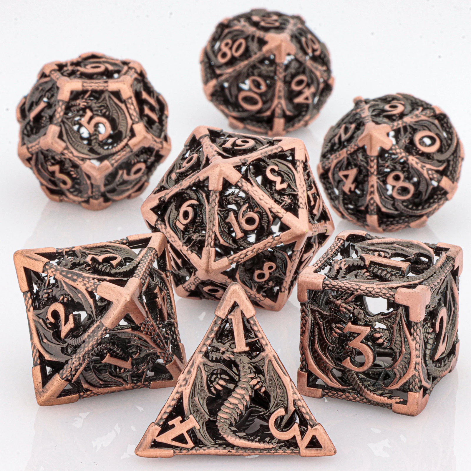 DnD-Dragon-Metal-Dice-Set-Hollow-Metal-Dragon-Dice-in-Red-Bronze ...