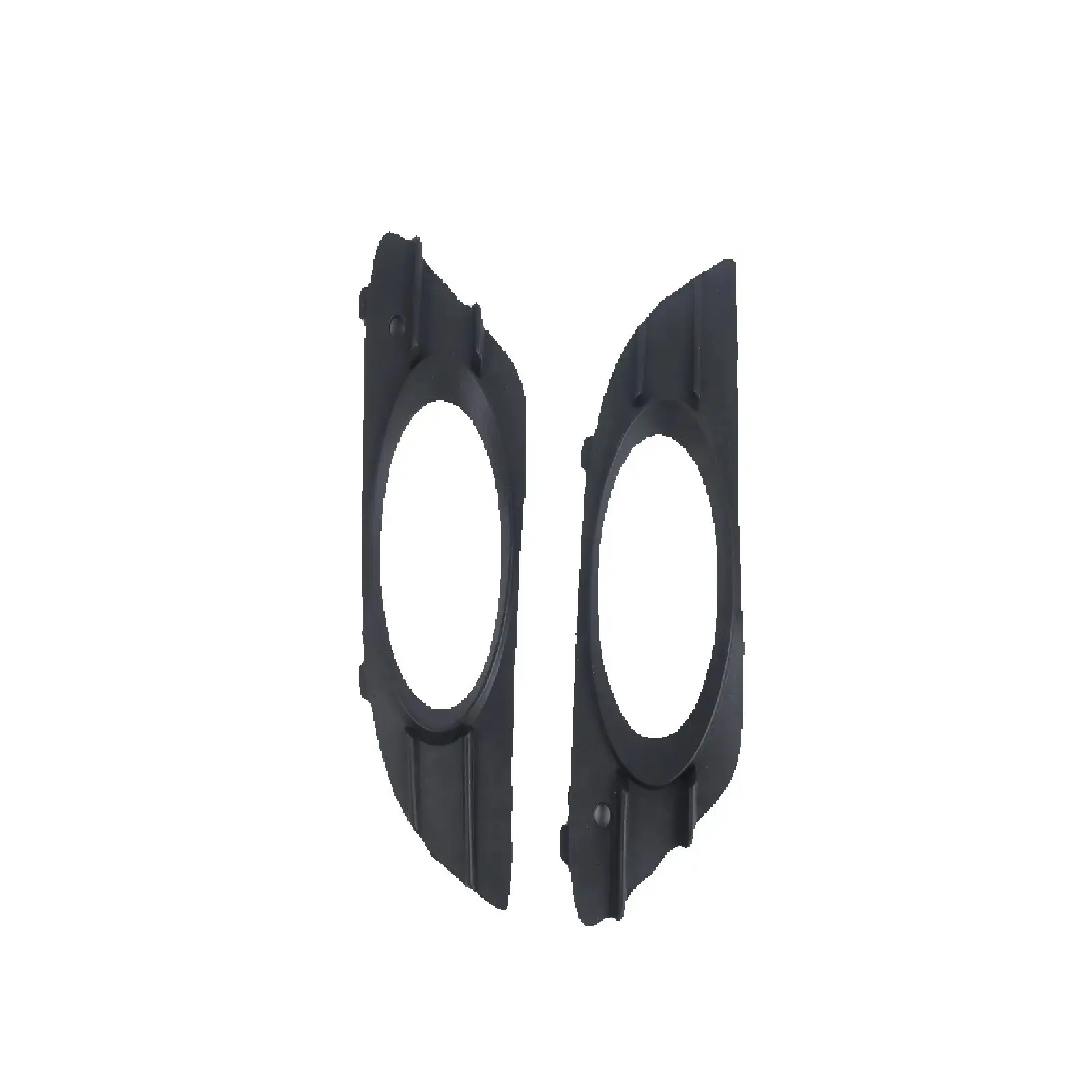 Pair Front Bumper Grille Trim 2098850323 2098850423 FOR Mercedes-Benz ...
