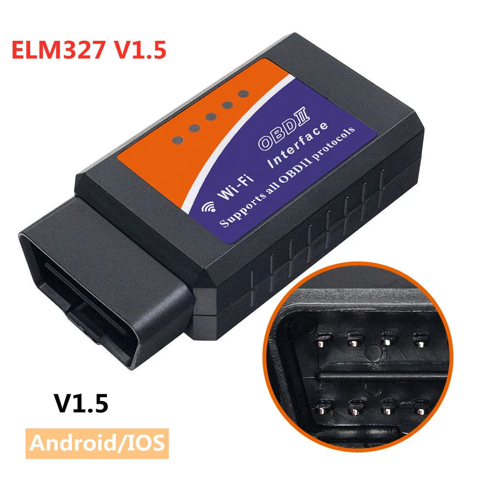 New-ELM327-V1-5-OBD2-Car-Diagnostic-Tool-WIFI-ELM-327-Code-Reader-For ...