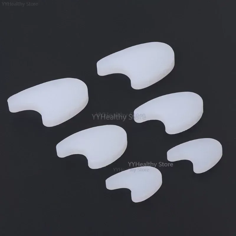 Foot-Care-Tool-Silicone-Gel-Toe-Wedge-Separators-Polymer-Pad-Foot ...