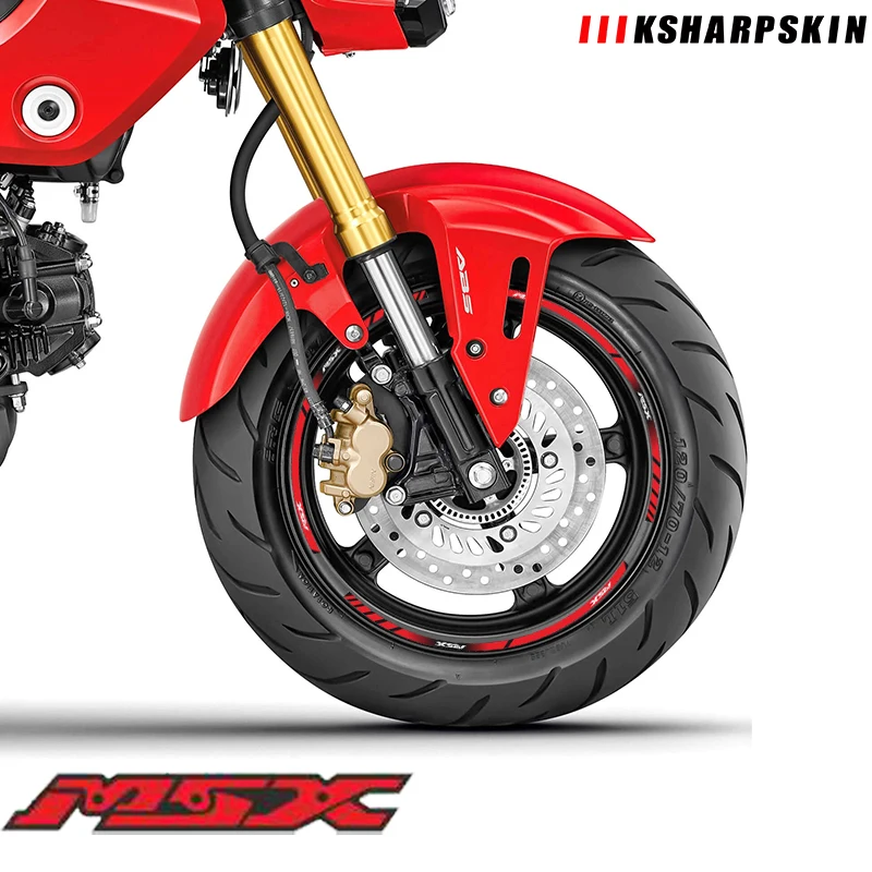 Pegatinas de rayas reflectantes para neumático de motocicleta ...