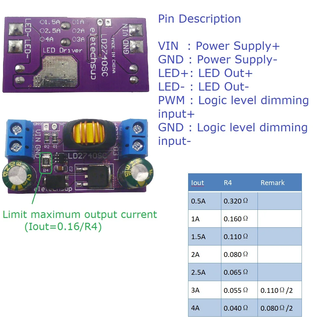 LD2740SC-DC-4-27V-4A-High-Power-Constant-Current-Step-Down-LED-Driver ...
