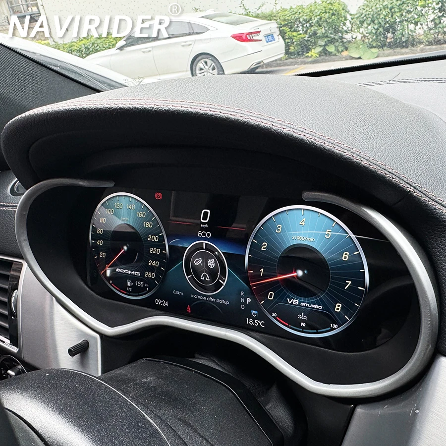 LCD Embedded Cluster Speedometer Instrument, for Mercedes Benz ML GL ...