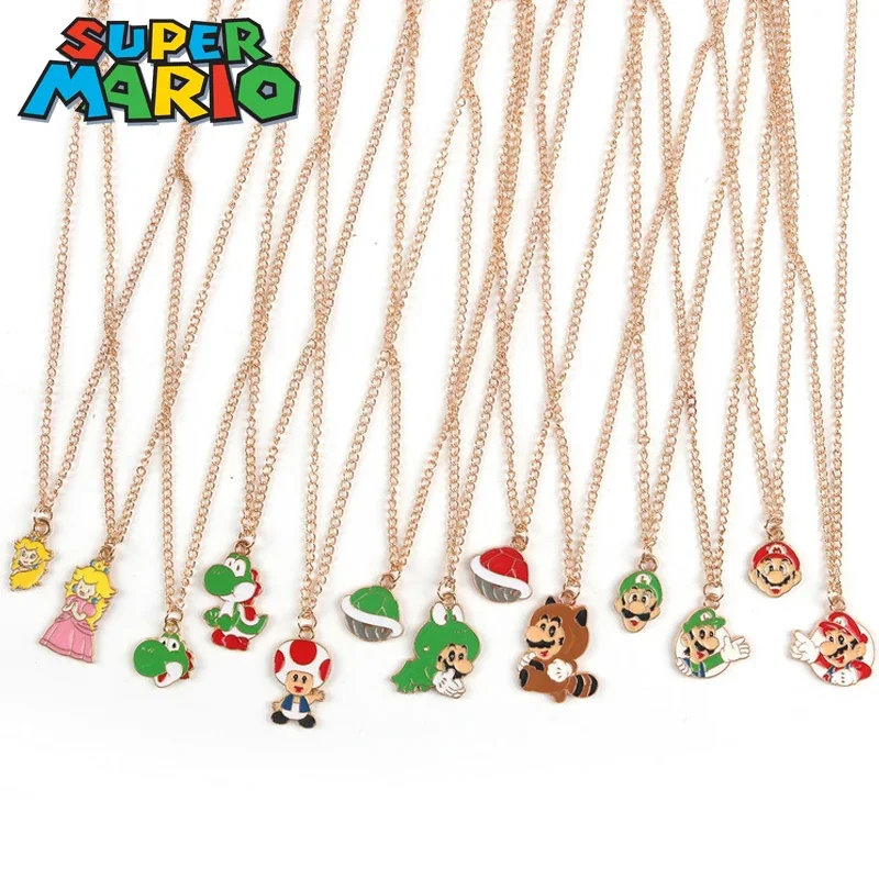 Super-Mario-Bros-Pendant-Necklace-Anime-Alloy-Necklaces-Jewelry-Cartoon ...