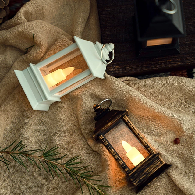 Vintage Led Gyertya Lámpás Lámpa Retro Petróleum Elektronikus Könnyű ...