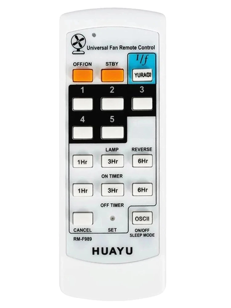 Universal-Electric-Fans-Remote-Control-RM-F989-Fan-Hub-On-Off-Timer ...