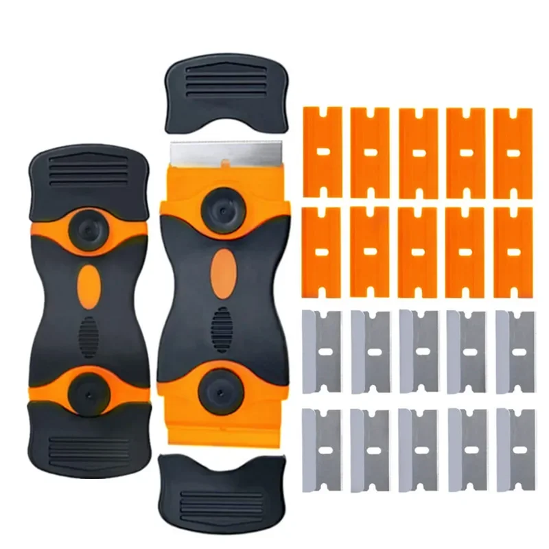 Double-Sided-Scrape-Razor-Blade-Auto-Film-Sticker-Glue-Ice-Remover ...