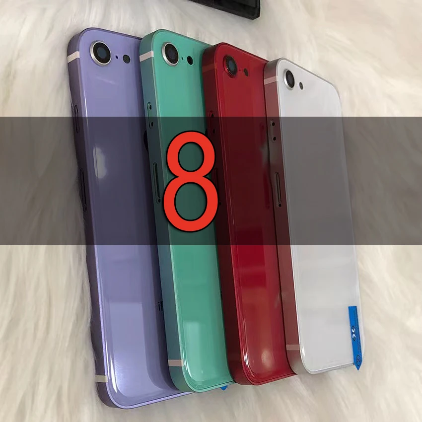 Squarish Diy For iPhone 8 housing like 12 Glass Body Chassis Custom ...