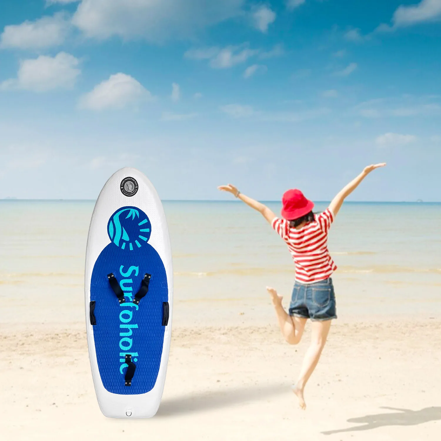 High-Quality-140L-Inflatable-PVC-Reinforced-Hydrofoil-Board-for ...