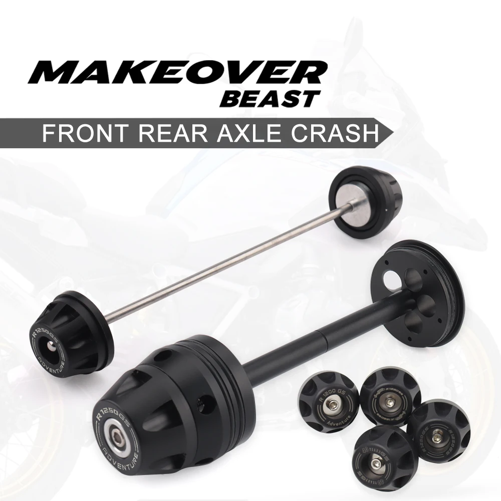 Front Rear Wheel Protector Axle Fork Crash Slider Fit For BMW R1200GS ...