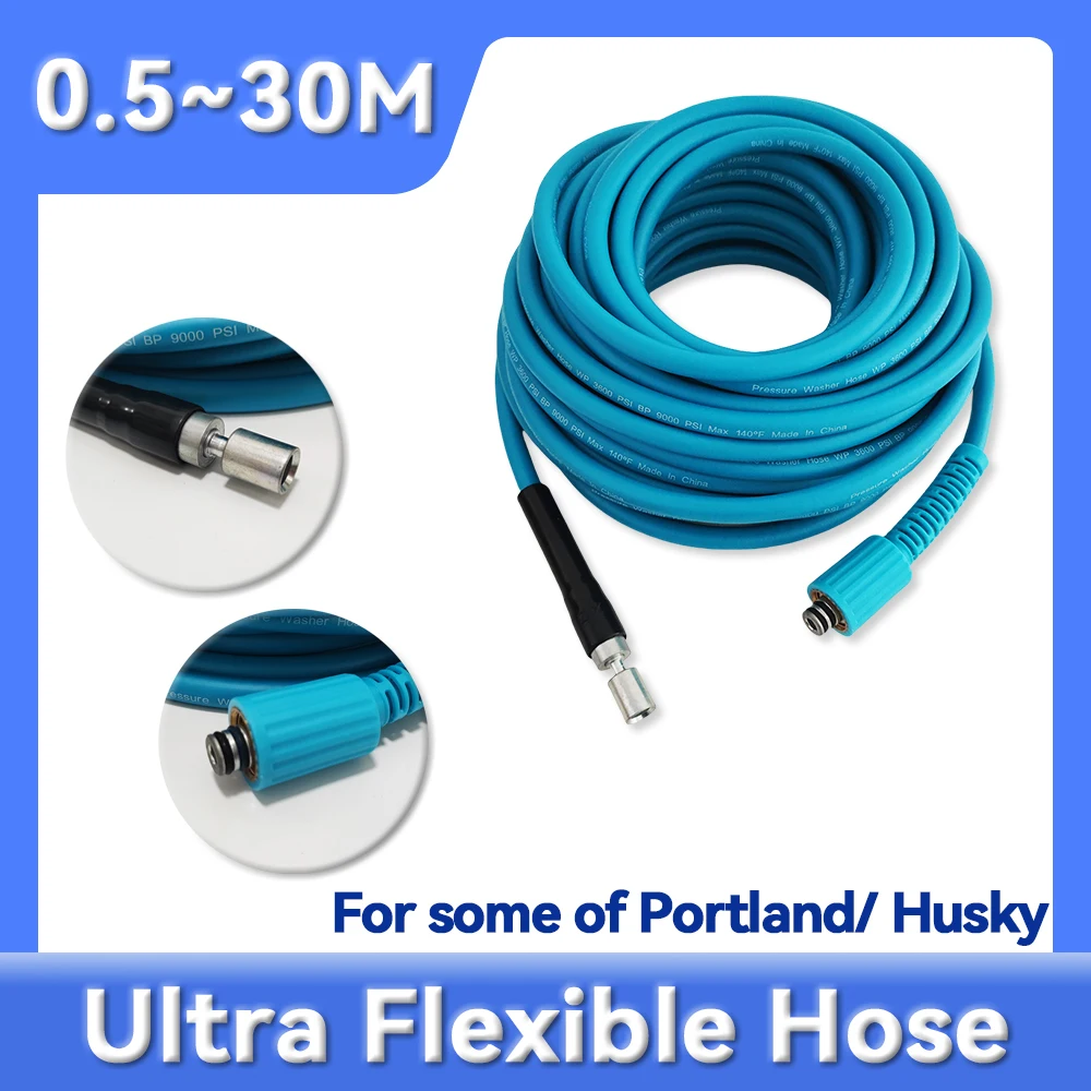 Ultra-Flexible-Anti-Twist-Power-Cleaning-Hose-Car-Wash-Pipe-High ...