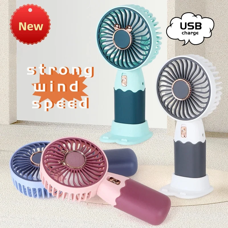 2-In-1-Mini-Electric-Fan-Outdoor-Portable-Handheld-Usb-Rechargeable ...