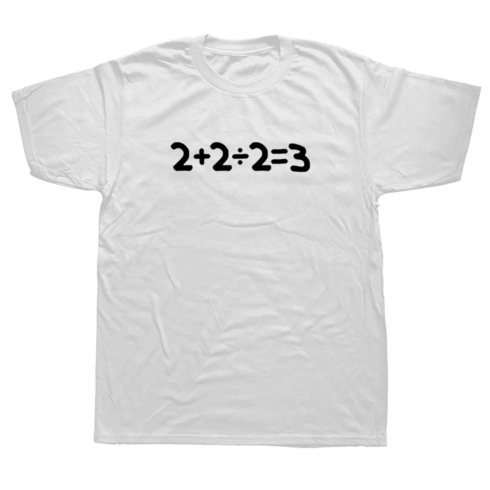 Fun-casual-short-sleeved-T-shirt-o-collar-Harajuku-for-math-confused ...