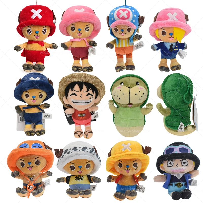 11cm One Piece Tony Tony Chopper Plush Toys Cute Cartoon Luffy Chopper ...