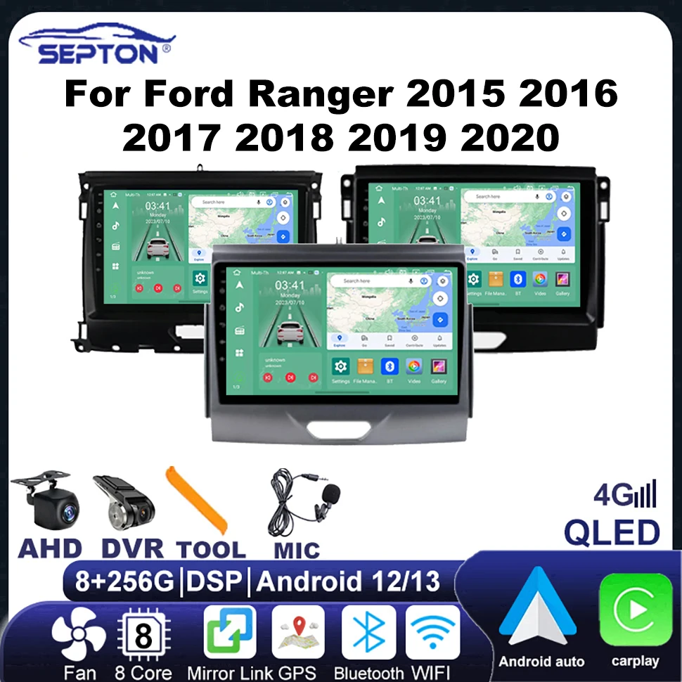 SEPTON-Android-Car-Radio-Multimedia-Player-for-Ford-Ranger-2015-2016 ...