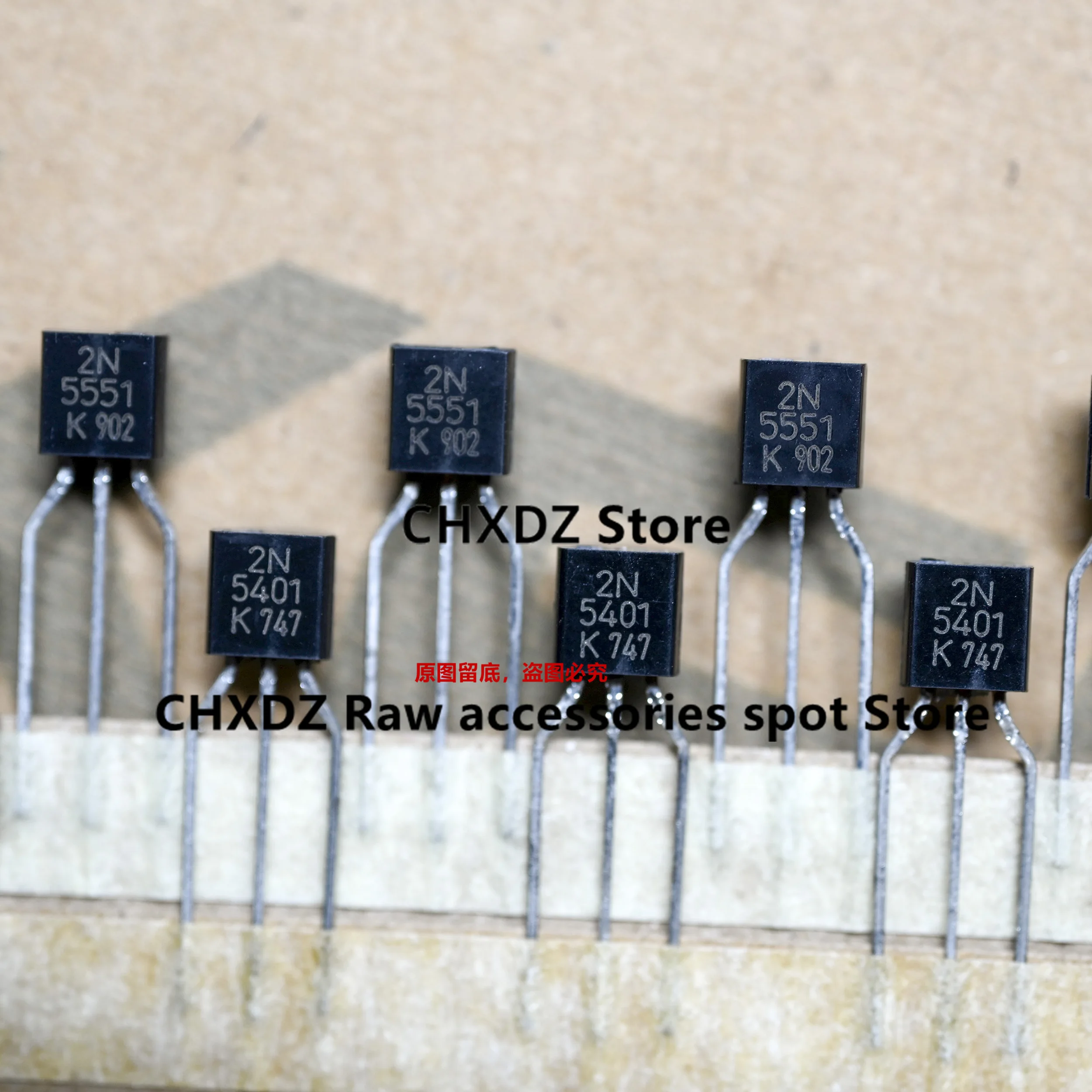 CHXDZ-Sell-from-1-pair-100-Korea-Original-KEC-2N5401-2N5551-5401-5551 ...