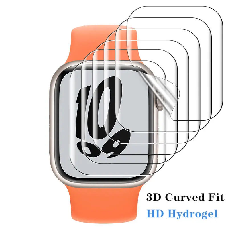 Screen-Protector-Film-For-Apple-Watch-44mm-40mm-42mm-38mm-45mm-Hydrogel ...