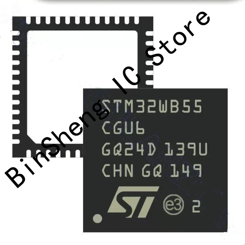 2pcs-lot-STM32WB55CGU6-STM32WB55CEU6-STM32WB55REV6-STM32WB55RGV7 ...