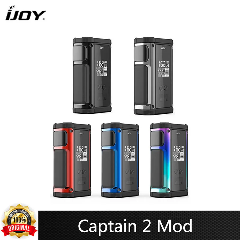 Original-Ijoy-Captain-2-Box-Mod-5W-180W-510-Thread-Top-Fill-By-Dual ...