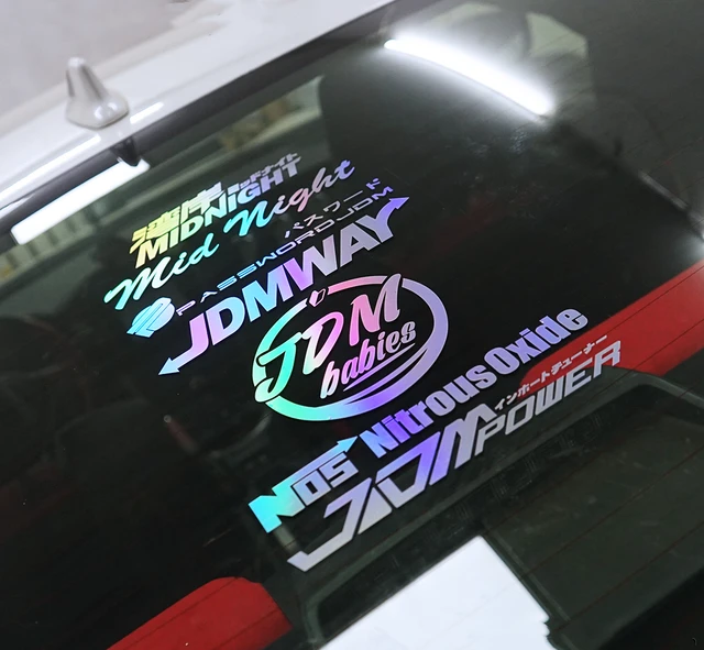 Jdm Stickers Back Window