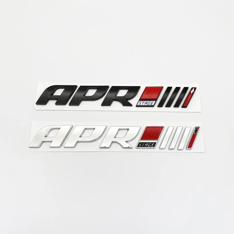 Chrome-Black-3D-ABS-Letters-Logo-APR-Stage-III-3-Rear-Trunk-Boot-Badge ...