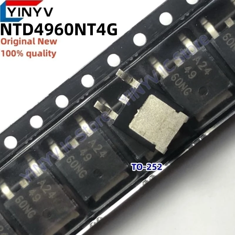 20PCS-NTD4960NT4G-4960NG-TO-252-NTD4960NT4-NTD4960N-NTD4960NG-Power ...